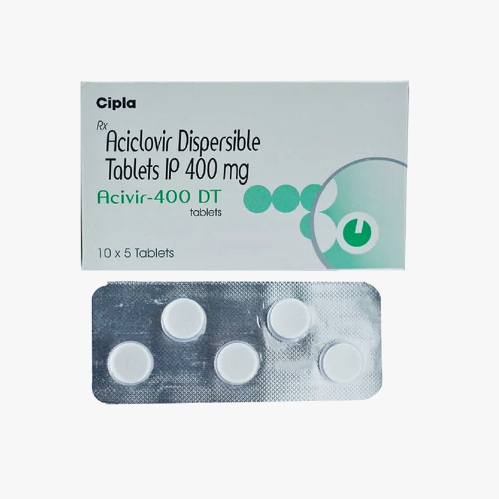 Acivir 400 Dt Tablet – Unity Medex